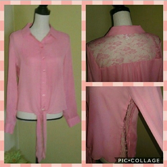 Candie's | Tops | Sexy And Pretty Lace Back Top | Poshmark